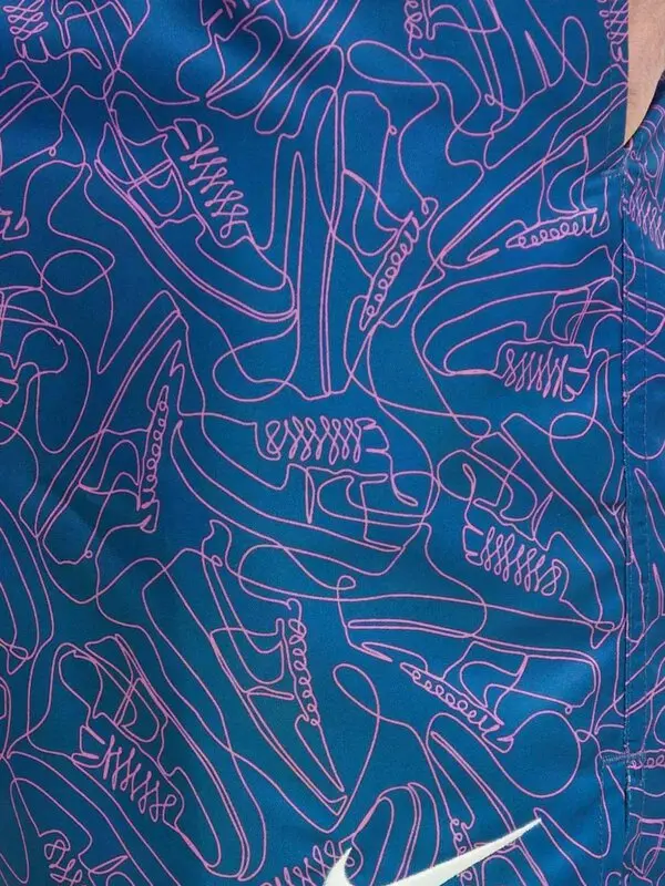 Nike Sneaker-print Swim Shorts