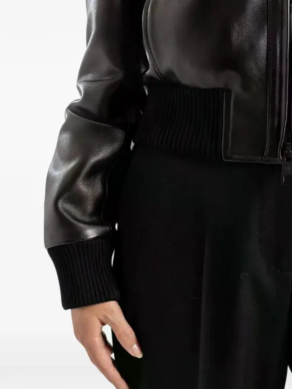 Balenciaga High-collar Fitted Jacket