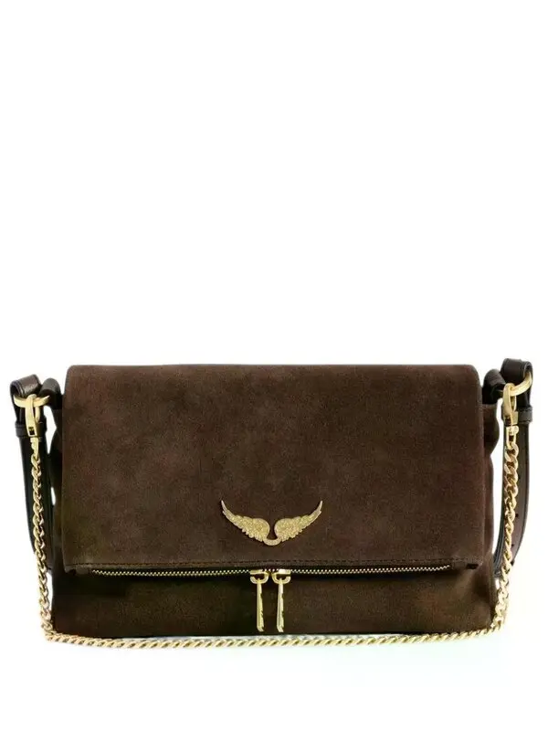Zadig&Voltaire Rocky Ii Suede Bag - Brown