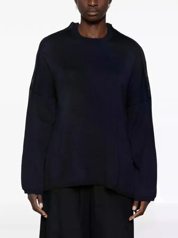 Comme Des Garçons Ruffled-detail Sweater