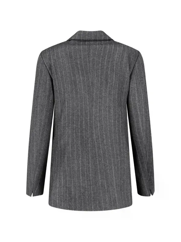 LARDINI Pinstripe Double-breasted Jacket