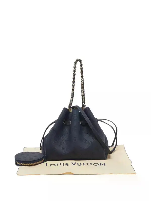 LOUIS VUITTON Bella Monogram Mahina Bucket Bag