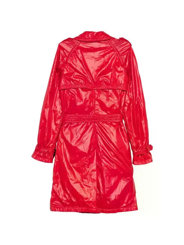 Moncler 2010s Double-breasted Belted Coat