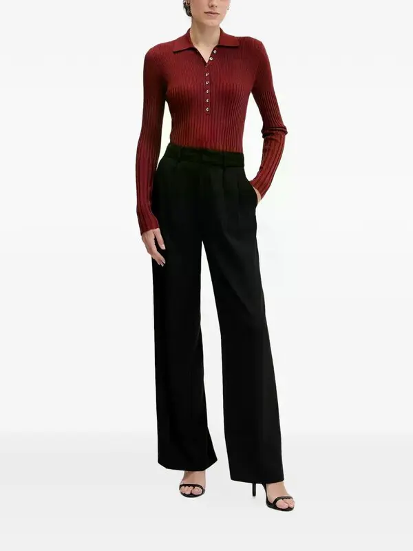 Sisley Knitted Polo Top