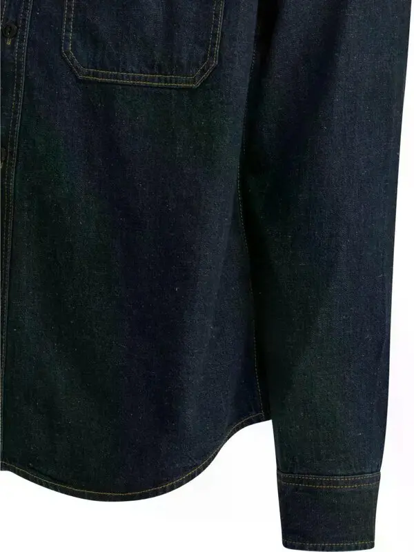StÜssy Contrast-stitch Denim Shirt