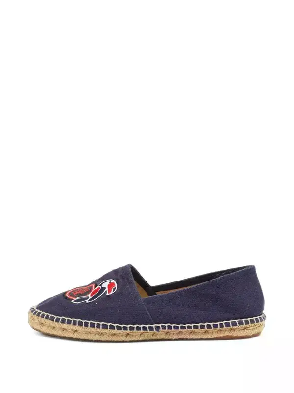 Carolina Herrera Embroidered Espadrilles