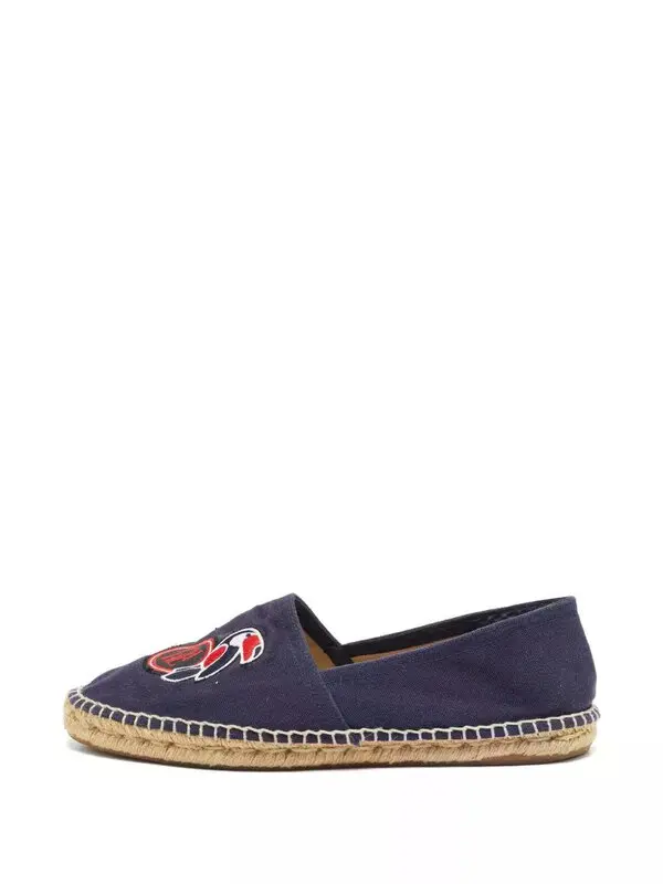 Carolina Herrera Embroidered Espadrilles