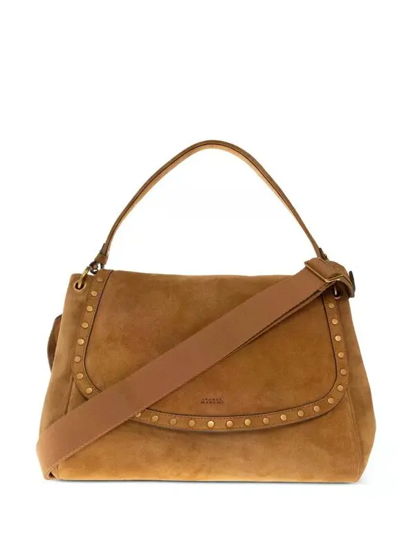 Isabel Marant Étoile Chany Xl Suede Bag - Brown