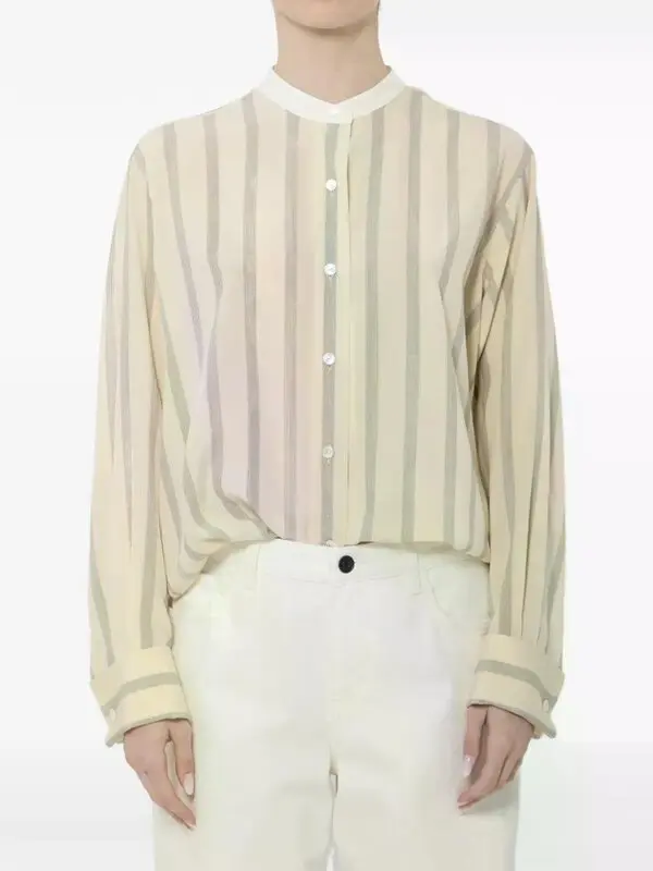 THE ROW Falco Striped Shirt