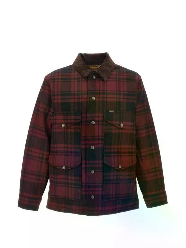 Filson Spokane Check-pattern Corduroy-collar Jacket