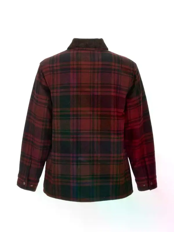 Filson Spokane Check-pattern Corduroy-collar Jacket