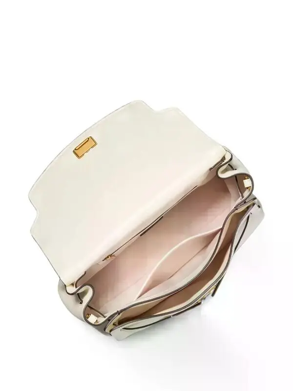 Michael Kors Leather Flap Satchel