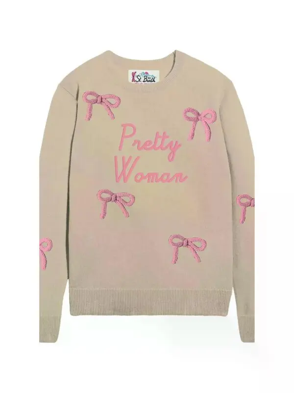 MC2 SAINT BARTH New Queen Bow-embellished Sweater
