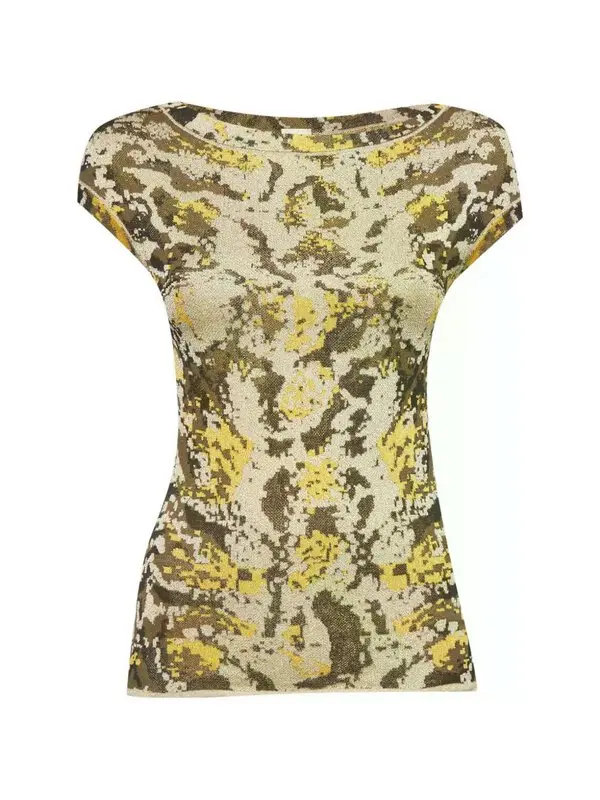 Missoni Abstract-print Jacquard Top