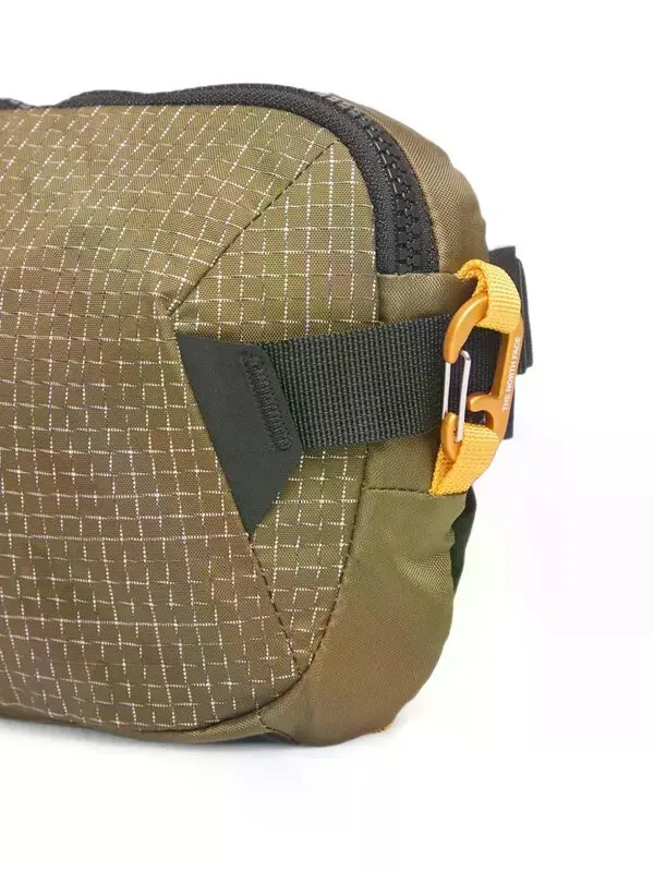 The North Face Clyffe Grid-pattern Belt Bag - Brown