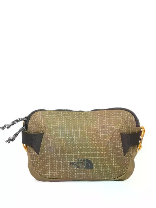 The North Face Clyffe Grid-pattern Belt Bag - Brown