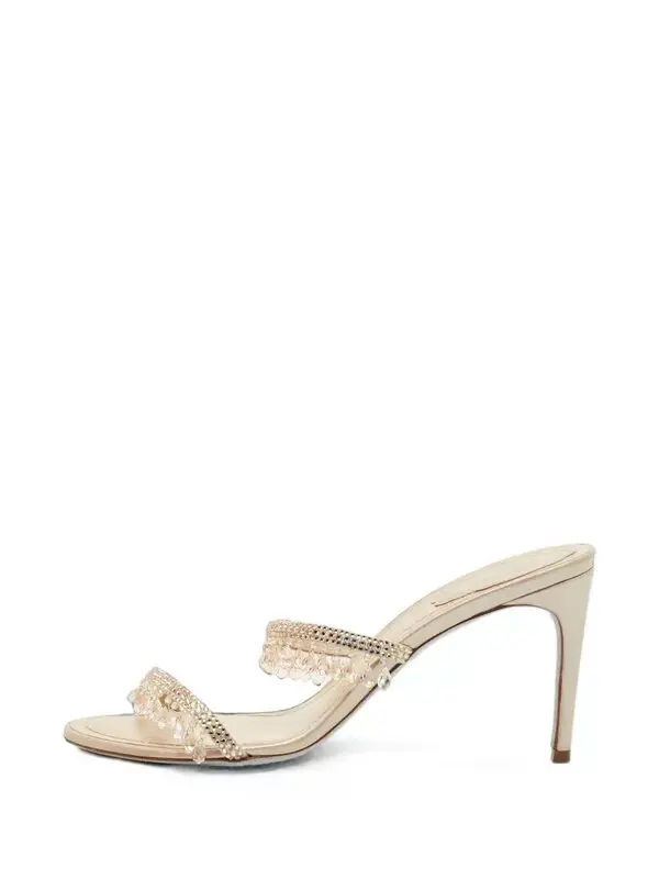 Rene Caovilla Chandelier Crystal-embellished Sandals