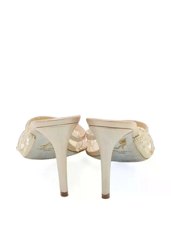 Rene Caovilla Chandelier Crystal-embellished Sandals