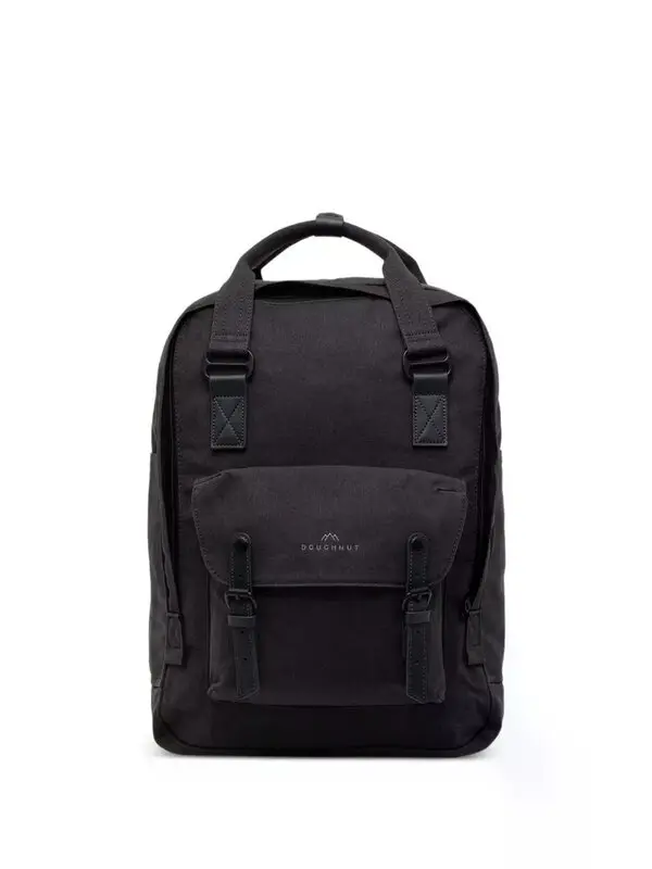 DOUGHNUT Large Macaroon Meditative Darks Series Buckle-fastening Backpack