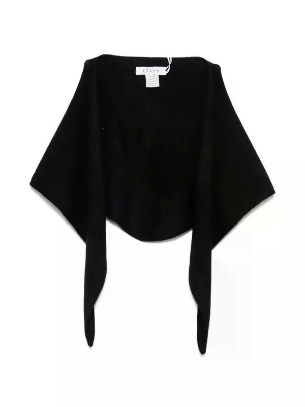 LISKA Knitted Triangular Scarf