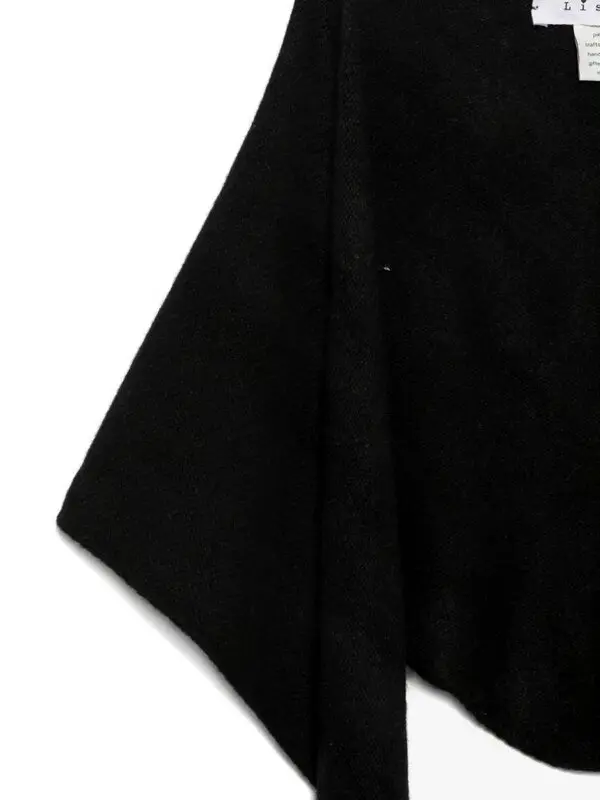 LISKA Knitted Triangular Scarf
