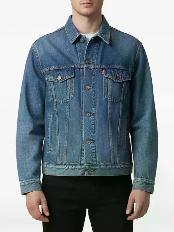 Balenciaga Like A Denim Jacket - Blue