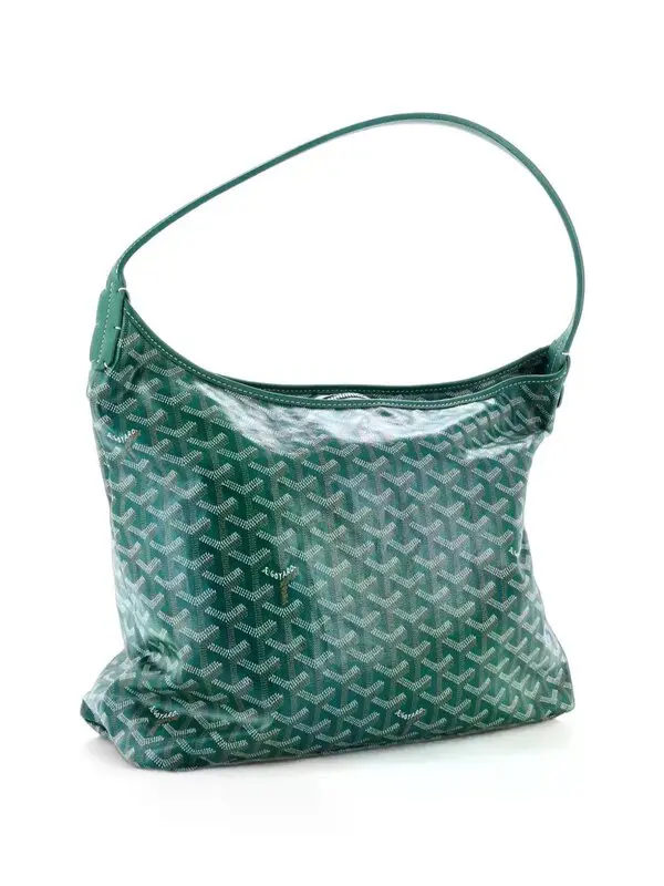 Goyard Boheme Coated Canvas Hobo Bag