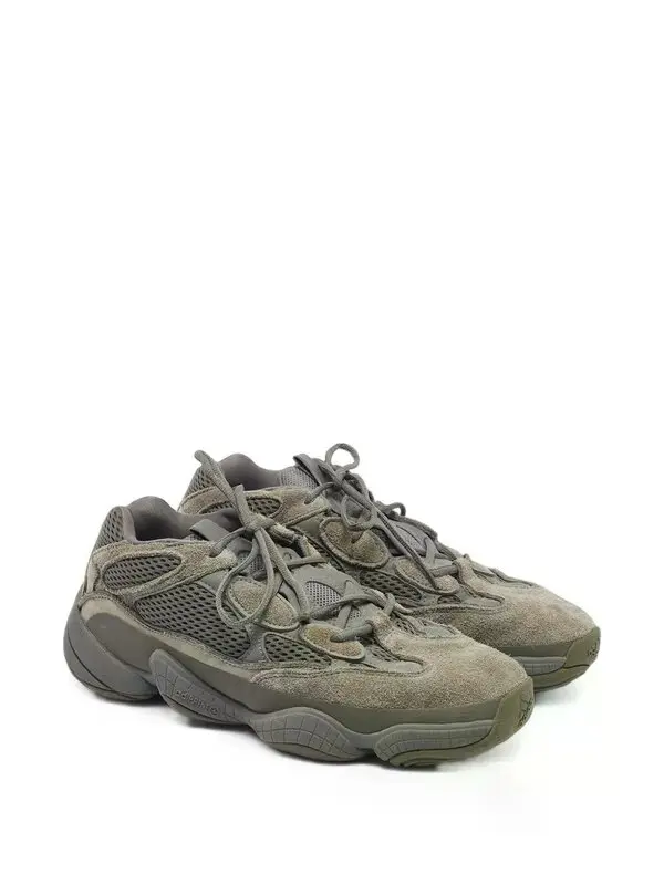 ADIDAS X YEEZY 500 Granite Low-top Sneakers