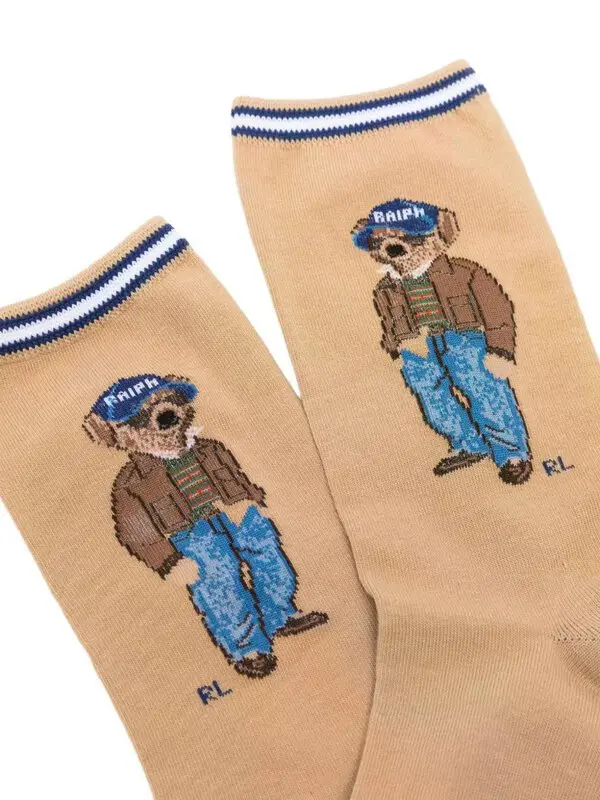 Polo Ralph Lauren Polo Bear Intarsia-knit Socks Set