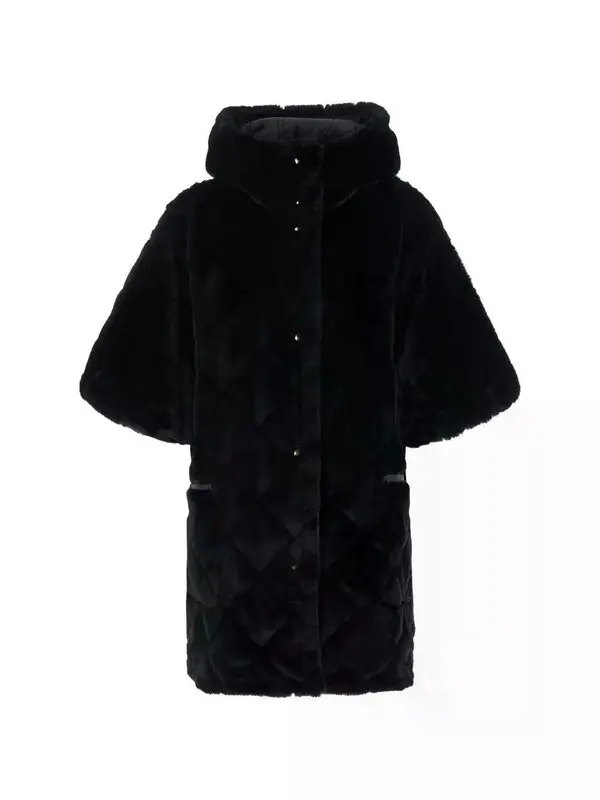 Moncler Reversible Hooded Cape