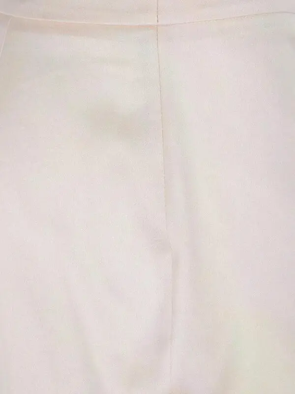 TWINSET Satin-finish Straight-leg Trousers