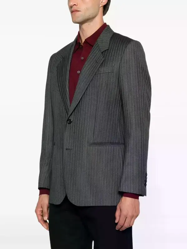 REVERES 1949 Pinstripe-pattern Notched-lapels Jacket