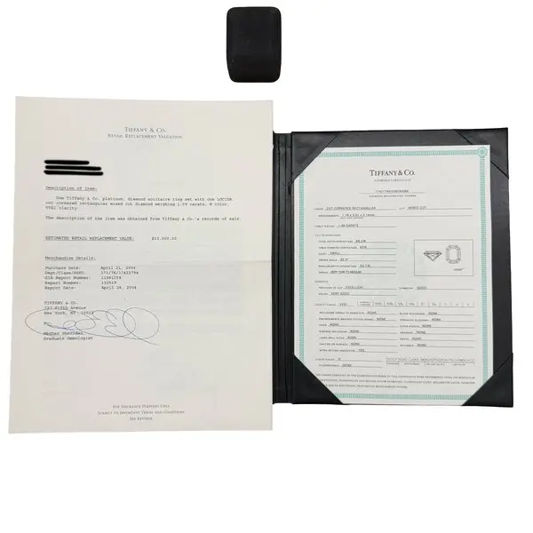 Tiffany & Co. 1.09 Ct Diamond Lucida Engagement Ring