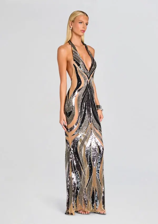 Retrofete Emryn Embellished Dress