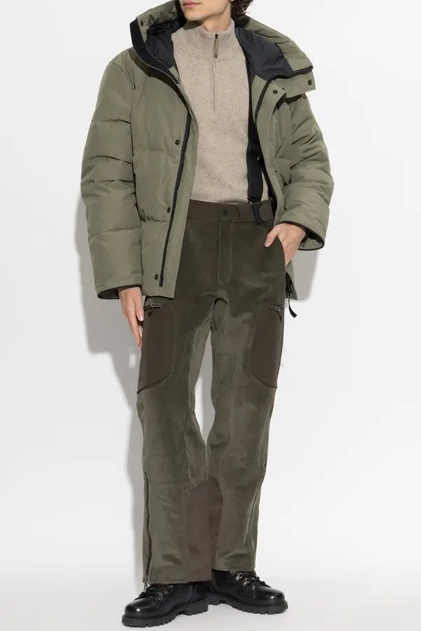 Sease Corduroy Ski Pants With Suspenders