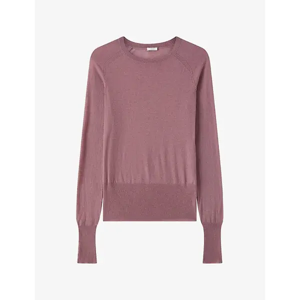 JOSEPH Geras Round-neck Regular-fit Cashmere Jumper