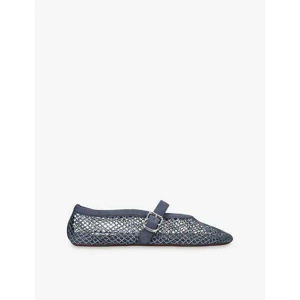 AZZEDINE ALAIA Ballerina Mesh Ballet Flats