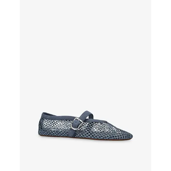 AZZEDINE ALAIA Ballerina Mesh Ballet Flats