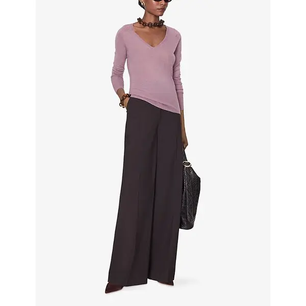 JOSEPH Cetus V-neck Cashmere Jumper