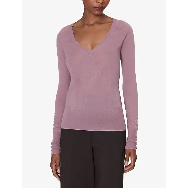 JOSEPH Cetus V-neck Cashmere Jumper