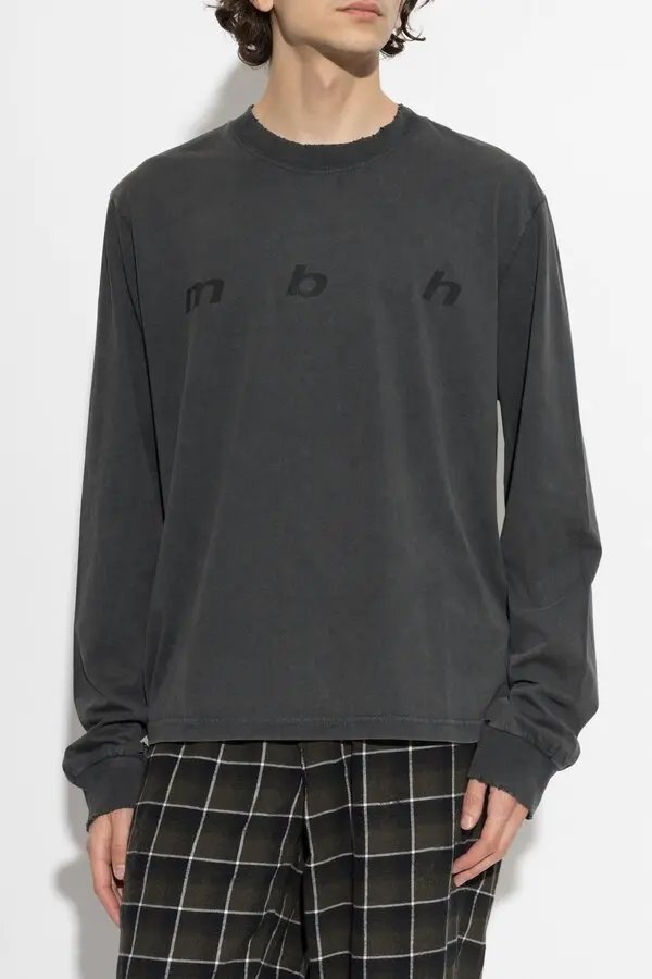 MISBHV Long Sleeve Crew Neck T-shirt Washed