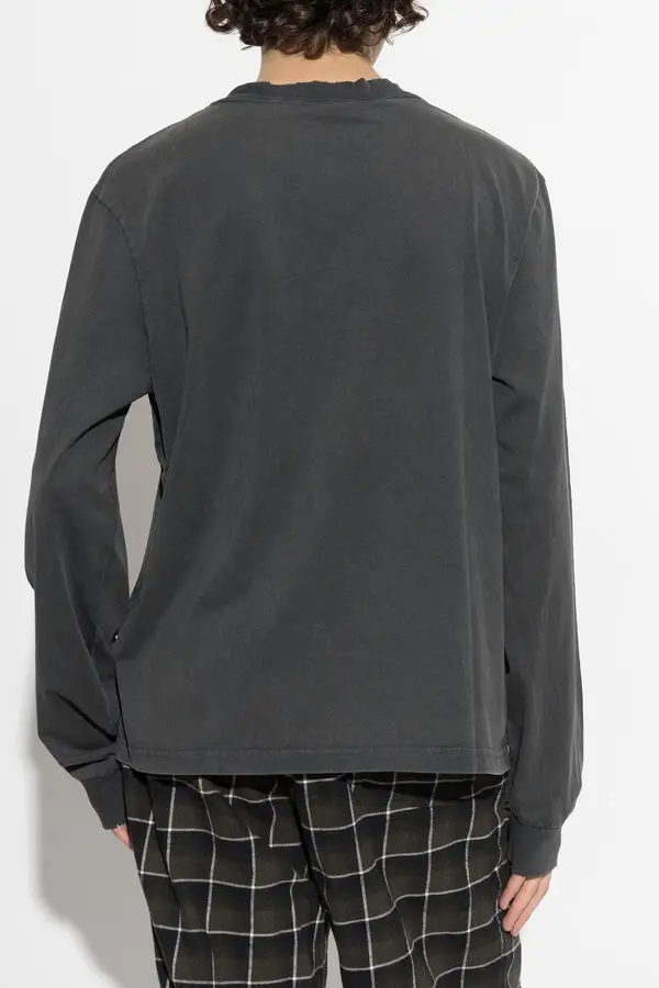 MISBHV Long Sleeve Crew Neck T-shirt Washed