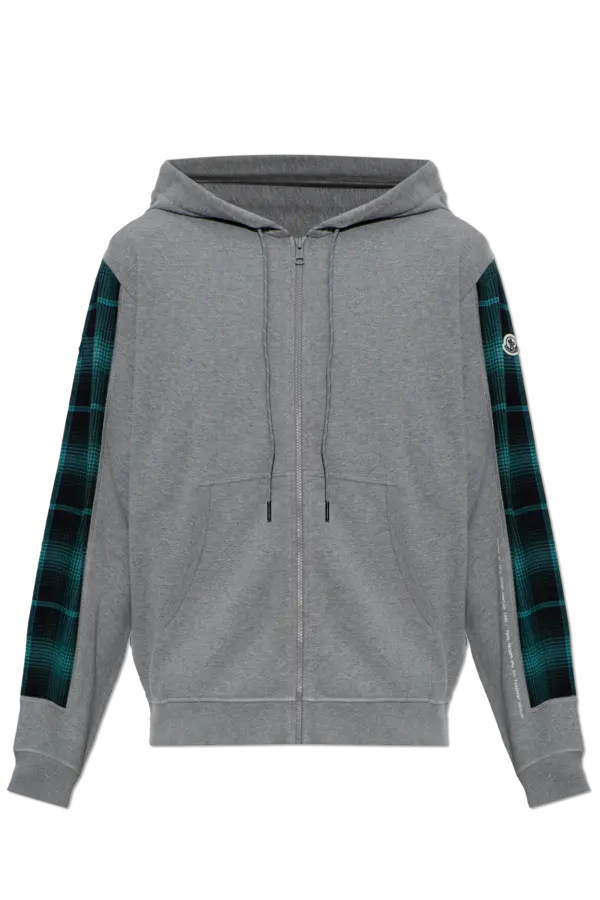 Moncler 7 X Fragment Hiroshi Fujiwara Hooded Zip-up Sweatshirt - Grey