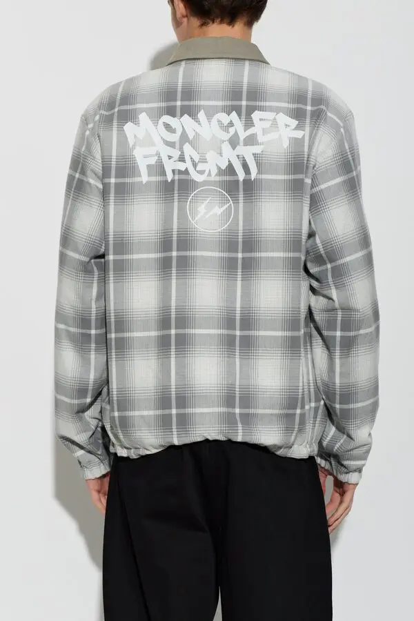 Moncler X Fragment Hiroshi Fujiwara Reversible Coach Jacket 'ryuha' – Gray