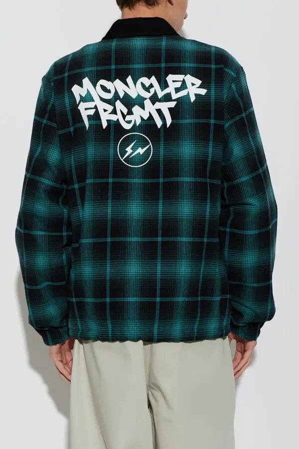 Moncler 7 X Fragment Hiroshi Fujiwara Ryuha -black Reversible Jacket