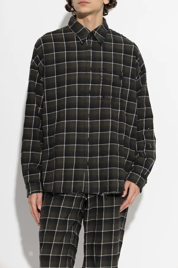 MISBHV Plaid Pattern Shirt