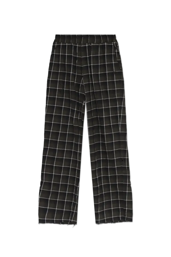 MISBHV Plaid Pattern Trousers