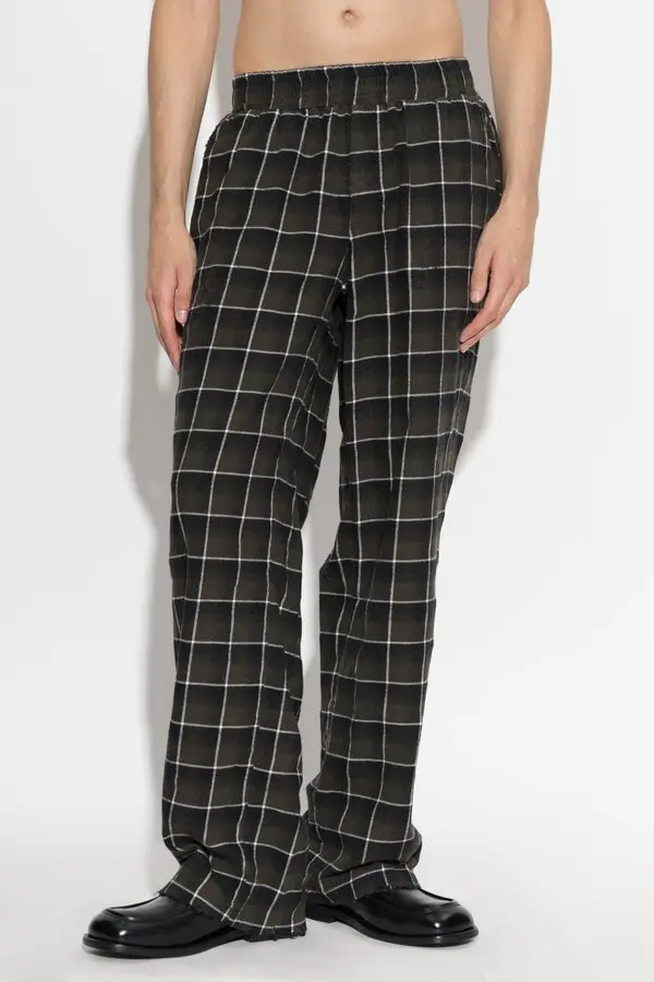 MISBHV Plaid Pattern Trousers
