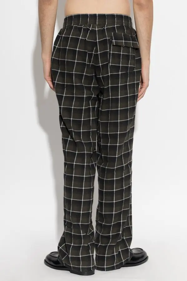 MISBHV Plaid Pattern Trousers