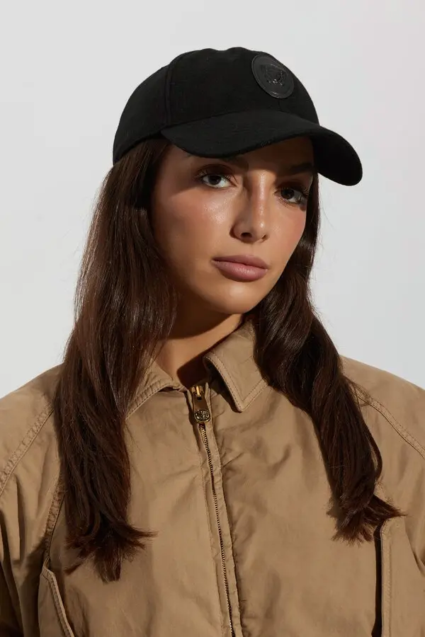 Versace Wool Baseball Cap